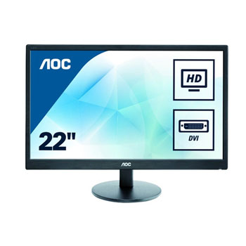 Refurbished - AOC 21.5" E2270SWDN Full HD Open Box Home/Office Monitor ...
