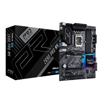 ASRock Intel Z690 Pro RS ATX Motherboard LN121051 - 90-MXBGY0-A0UAYZ ...