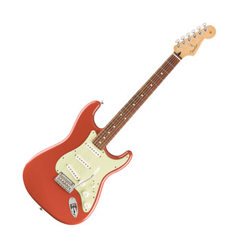 Fender - Ltd Ed Player Strat - Fiesta Red LN122512 - 0144503540 | SCAN UK