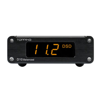 Topping - D10B Desktop DAC - Black LN123946 - D10B - Black | SCAN UK