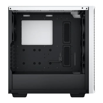 DeepCool CK560 WH Tempered Glass White Mid Tower PC Gaming Case ...