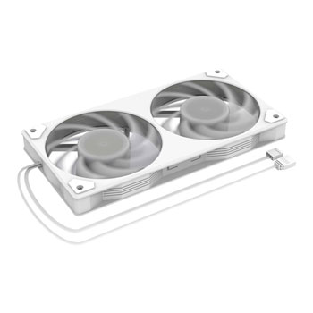 Akasa Vegas A24 A-Series Dual 120mm aRGB Fans LN124864 - AK-FN112-WH ...