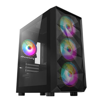 CiT Phantom Windowed MicroATX Gaming Case LN126799 - CIT-PHANTOM | SCAN UK
