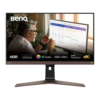 BenQ 28" EW2880U 4K Ultra HD FreeSync HDR IPS Refurbished Monitor ...
