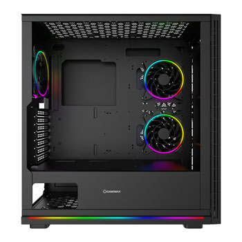 GameMax Trooper ARGB Mid Tower PC Case with GameMax GP500 500W PSU ...