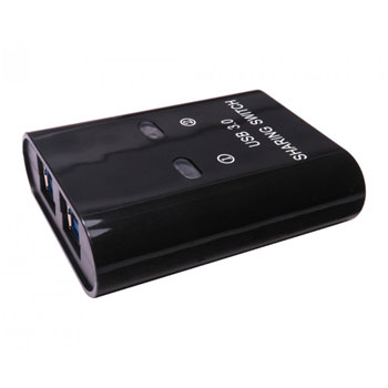 Scan 2 Port USB 3.0 Manual Sharing Switch LN129041 - NLUSB3-300 | SCAN UK