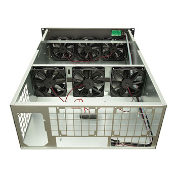 IPC Server 4W2 4U Server AI/Mining Case upto 8 GPU w/o PSU LN129799 ...