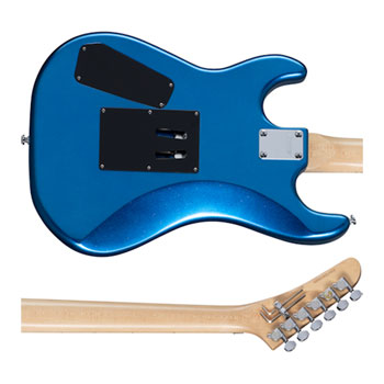 Kramer Baretta Hot Rod Guitar - Blue Sparkle with Flames LN129843 ...