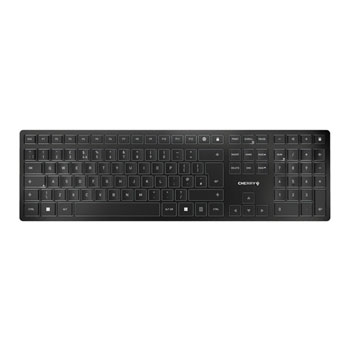 CHERRY JK-9100GB-2 KW 9100 SLIM Black Wireless Keyboard UK LN130372 ...