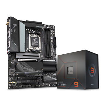 Gigabyte X670 AORUS ELITE AX + AMD Ryzen 9 7950X CPU Bundle LN130445 ...