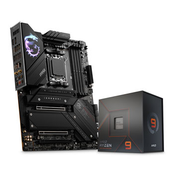 MSI MPG X670E CARBON WIFI + AMD Ryzen 9 7900X CPU Bundle LN130449 - MSI MPG X670E CARBON WIFI ...