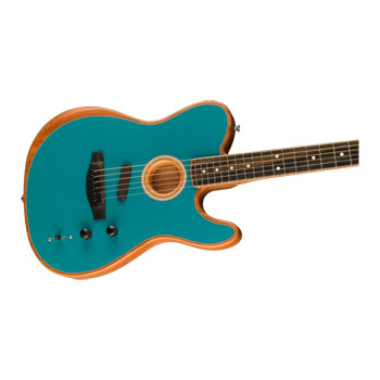 Fender Ltd Ed American Acoustasonic Telecaster Ocean Turquoise LN131126 ...
