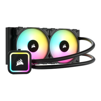 Corsair 240mm H100x RGB Elite Intel/AMD CPU Liquid Cooler LN131281 - CW ...