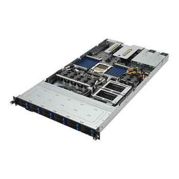 ASUS RS500A-E12 AMD EPYC 9004 Series SP5 1U 12 Bay GPU OCP Barebone ...