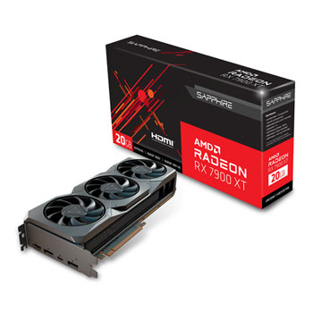 Sapphire AMD Radeon RX 7900 XT Gaming RDNA3 20GB Graphics Card LN131396 ...