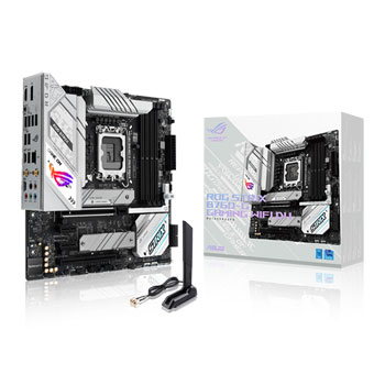ASUS ROG STRIX B760-G Gaming WiFi DDR4 M-ATX Motherboard LN131620 - ROG ...