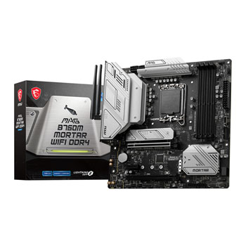 MSI Intel MAG B760M MORTAR WIFI DDR4 Micro-ATX Motherboard LN131713 ...