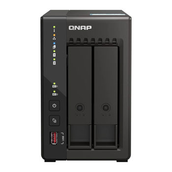 QNAP TS-253E-8G 2 bay Desktop NAS Enclosure LN131769 | SCAN UK