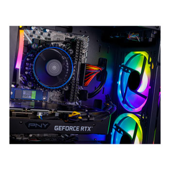 Gaming PC with NVIDIA GeForce RTX 3050 and Intel Core i3 12100F ...