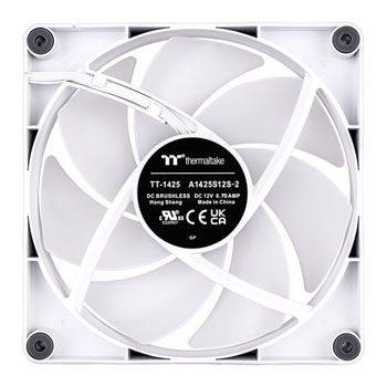 Thermaltake CT120 ARGB Sync 120mm White Fan 2-Pack LN132215 - CL-F153 ...