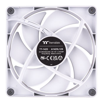 Thermaltake CT120 120mm White Fan 2-Pack LN133073 - CL-F151-PL12WT-A ...