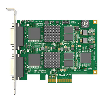 Magewell Pro Capture Dual DVI PCIe Capture Card LN133322 - 11070 | SCAN UK