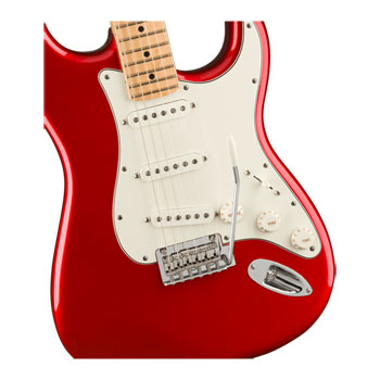 Fender Player Stratocaster, Maple Fingerboard, Candy Apple Red LN134182 ...
