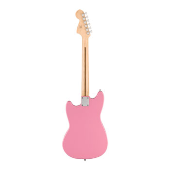 Squier Sonic Mustang HH, Maple Fingerboard, White Pickguard, Flash Pink ...