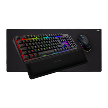 Tecware Phantom RGB 105-Key Mechanical Keyboard, Torque+ Mouse, Wrist ...