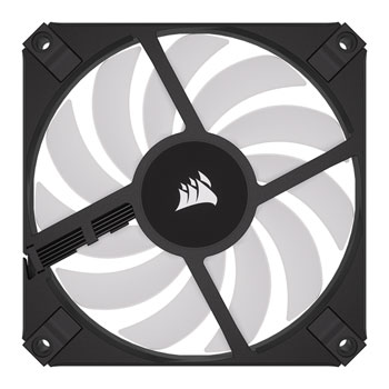 Corsair AF120 SLIM RGB Black Single Small Form Factor 120mm PWM Fan ...
