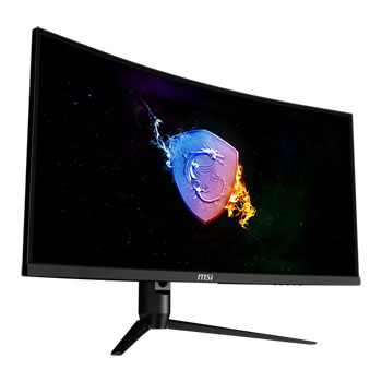 MSI 34" Ultrawide Quad HD 144Hz Adaptive Sync Curved HDR Monitor ...