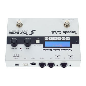 (Open Box) Two Notes Torpedo CAB Cabinet Simulation Pedal LN136847 ...
