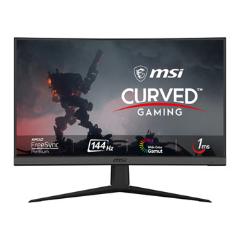 MSI 24" FHD 144Hz Curved FreeSync Refurbished Gaming Monitor LN137117 ...