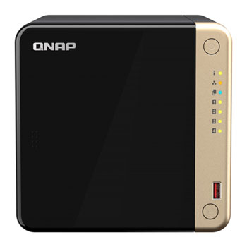 QNAP TS-464-8G 4 bay Desktop NAS Enclosure LN137863 | SCAN UK