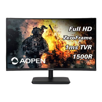 AOPEN by Acer 27" Full HD Curved FreeSync VA 75Hz 1ms Gaming Monitor ...