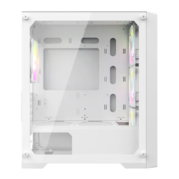 CiT Vento Micro-ATX White PC Gaming Case LN137975 - CIT-VENTO-WHT | SCAN UK