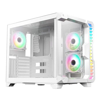 CiT Pro Android X White Windowed Gaming Cube Case LN138647 - CIT-PRO ...