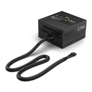 NZXT 650mm Sleeved 12VHPWR PSU Cable LN138892 - BB-CG1BB | SCAN UK