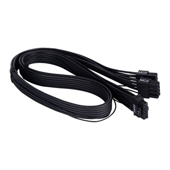 SilverStone 750mm 8-pin EPS to 12+4pin PCIe Cable LN139048 - SST-PP14 ...