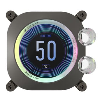 Corsair iCUE XC7 RGB Elite LCD CPU Water Block LN139093 - CX-9010023-WW ...
