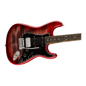 Fender Limited Edition American Ultra Stratocaster® HSS, Streaked Ebony ...