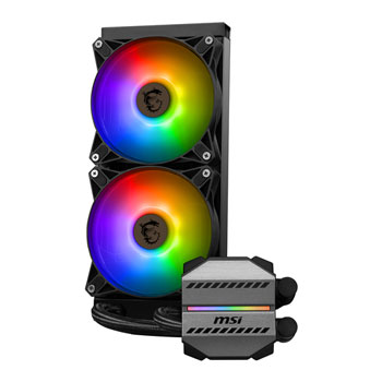 MSI MAG 240mm CORELIQUID M240 Intel/AMD CPU Liquid Cooler LN142070 ...
