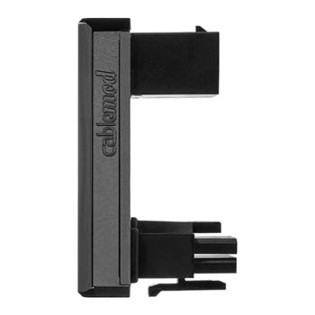 CableMod 180 Degree Black 12VHPWR Angled Adapter v1.1 - Variant B ...