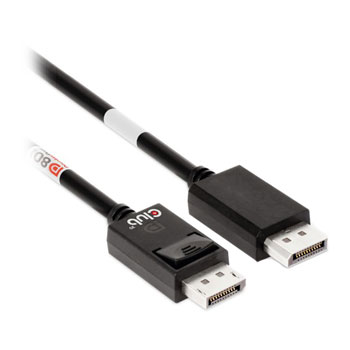 Club 3D DisplayPort™ 2.1 Bi-Directional VESA DP80 Certified Cable ...