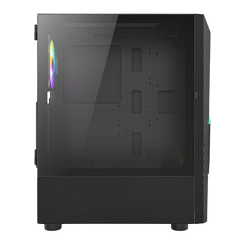 Vida Eos Black Tempered Glass ATX PC Gaming Case LN144565 - EOS-BLK ...