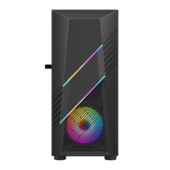 Vida Eos Black Tempered Glass ATX PC Gaming Case LN144565 - EOS-BLK ...