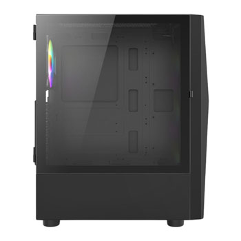 Vida Tempest Black Tempered Glass ATX PC Gaming Case LN144567 - TEMPEST ...