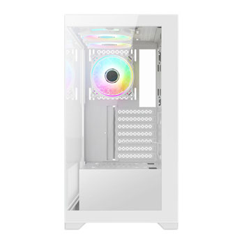 Vida Vetro White Tempered Glass ATX PC Gaming Case LN144569 - VETRO-WHT ...