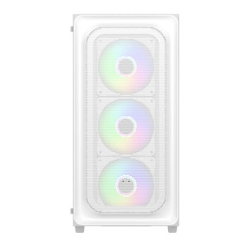 CiT Orion White Mid Tower Tempered Glass PC Gaming Case LN144752 ...