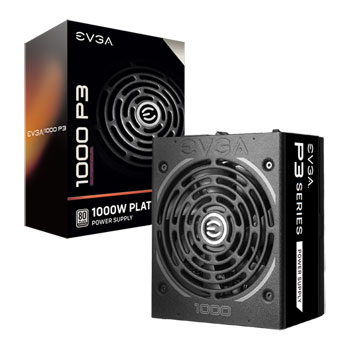 EVGA SuperNOVA 1000 P3 1000 Watt Fully Modular 80+ Platinum PSU/Power ...